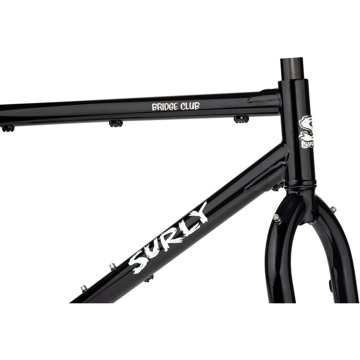 Bridge Club Frameset - Trevor's Closet Black – Surly Bikes