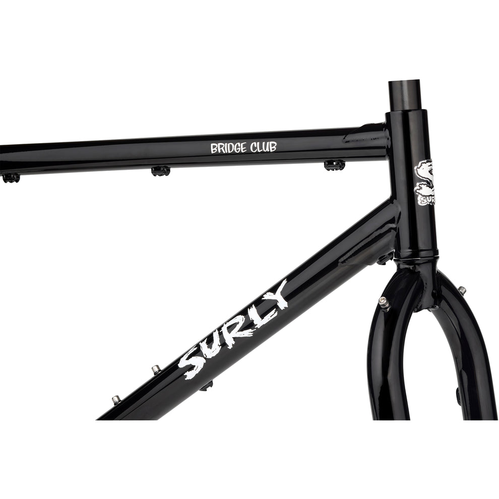 Bridge Club Frameset - Trevor's Closet Black – Surly Bikes