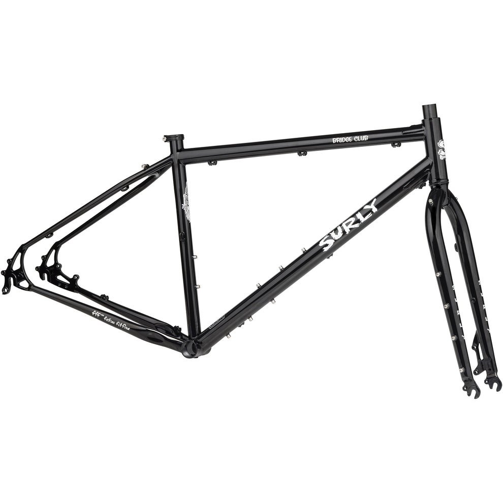 Bridge Club Frameset - Trevor's Closet Black – Surly Bikes