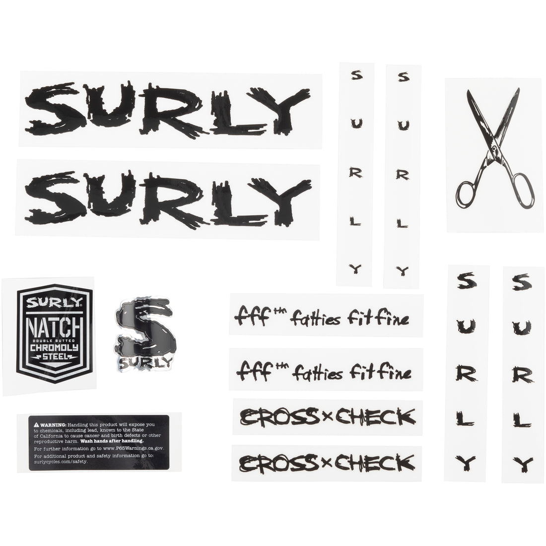 Cross Check Decal Set – Surly Bikes