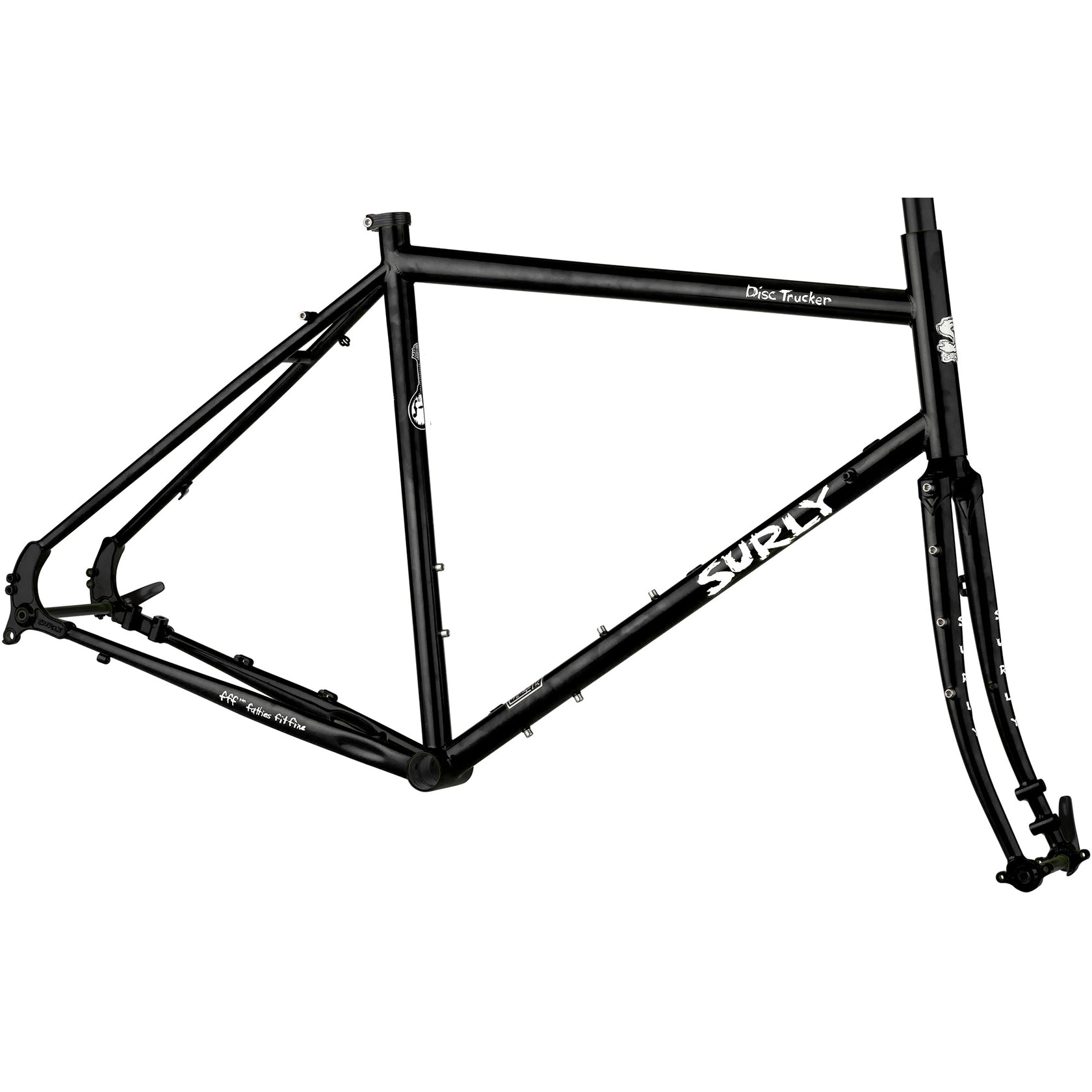 Disc Trucker 26" Frameset - Hi-Viz Black – Surly Bikes