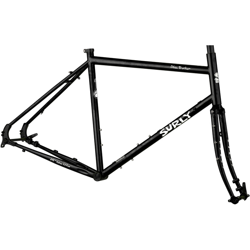 Disc Trucker 26" Frameset - Hi-Viz Black – Surly Bikes