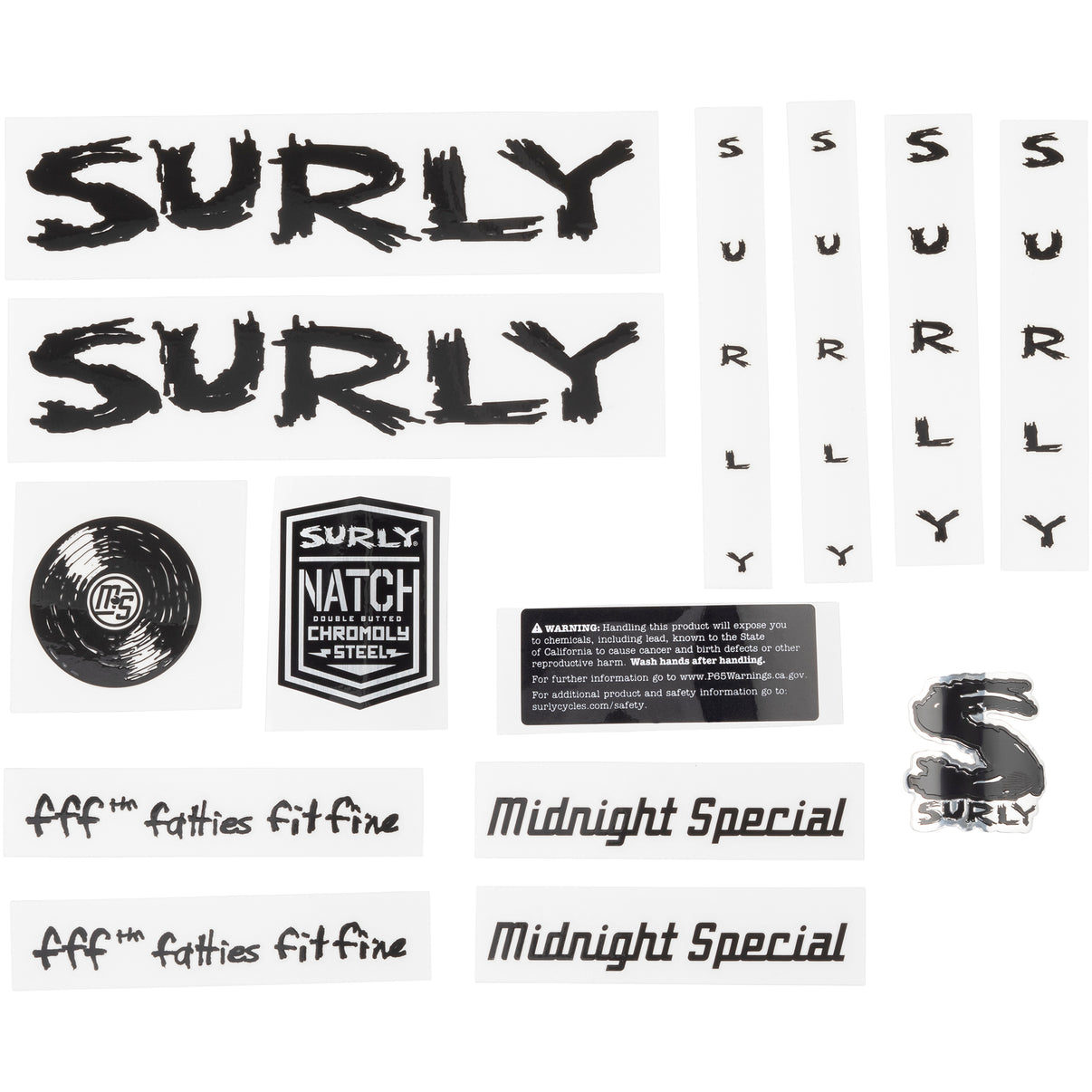 Midnight Special Decal Set – Surly Bikes