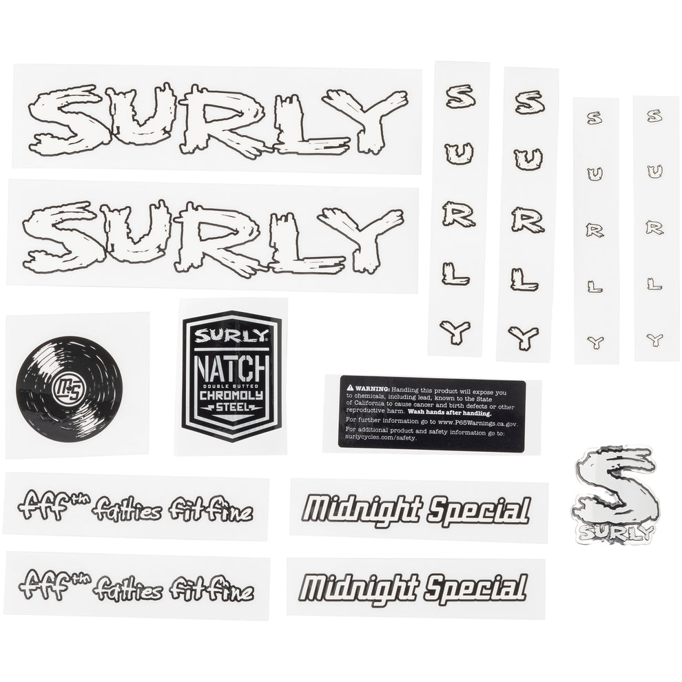 Midnight Special Decal Set – Surly Bikes